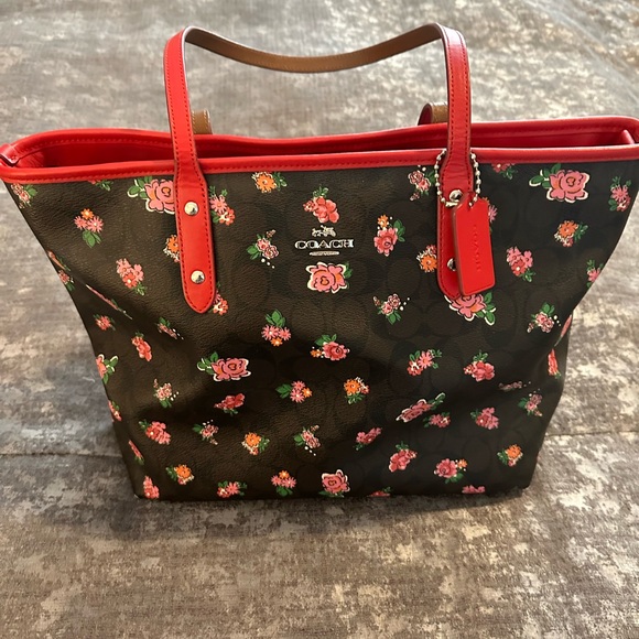 Coach | Bags | Coach Floral Tote | Poshmark